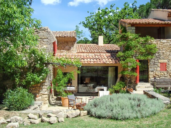 Homerez - Elegante Villa Mit Privatem Pool In Ansouis - Cucuron