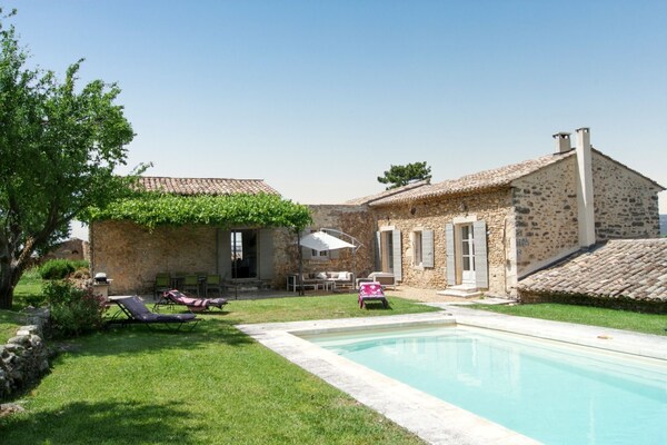 Homerez - Villa Oppède Avec Piscine - Gordes