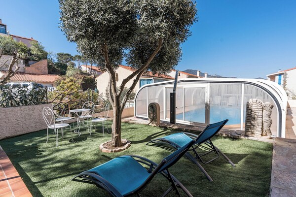 Homerez - Apartment Banyuls, Pool - Collioure