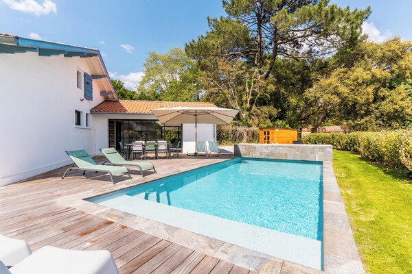 Homerez - Comfortable Villa In Seignosse With Private Pool - Seignosse