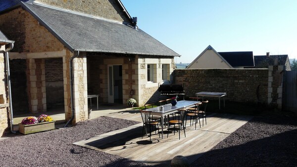Homerez - Villa Spacieuse Avec Piscine Privée Au Locheur - Calvados