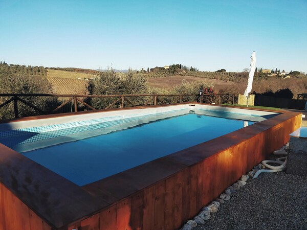 Homerez - Charming Villa In Le Scotte With Private Pool - Siena