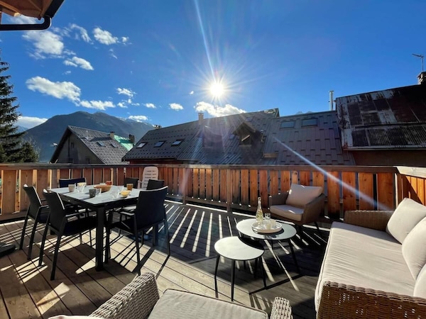 Chalet, 1st Floor, Terrace, 110m², Serre Chevalier - Briançon