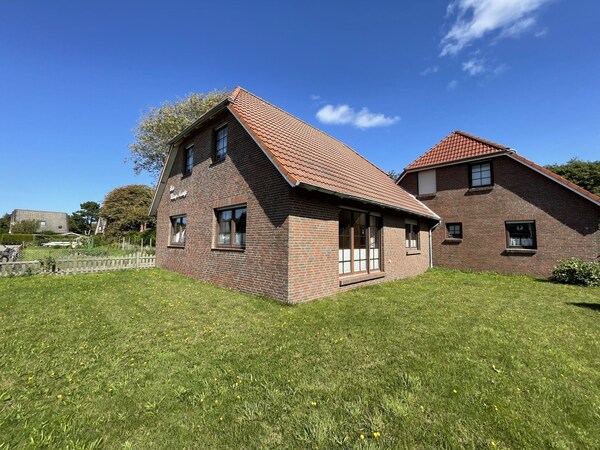 Ruhepol Am Meer: Gemütliche Ferienwohnung In Grüner Umgebung - Borkum