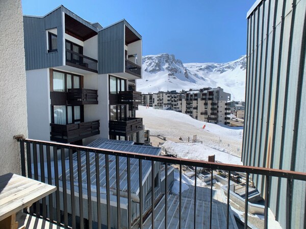 Estudio Con Entreplanta Cerca De Pistas Y Comercios Con Balcón, Tignes - Tignes