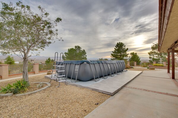 Spacious California Oasis: Patio, Fireplace & Pool - Apple Valley, CA
