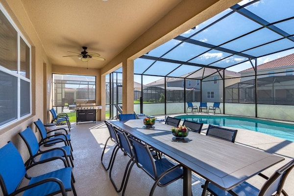 Amazing Bowling Alley Home, Orlando Mansion 6223 - 達文波特