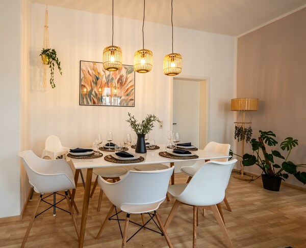 Maremar Apartments Familienidyll Boxspringbett Küche Waschen Parkplatz - Gera
