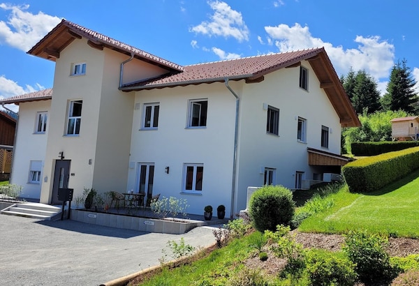 Neue Ruhige Fewo Mit 2 Sz Und Südwest Terrasse Zwischen Arber Und Osser - Lohberg