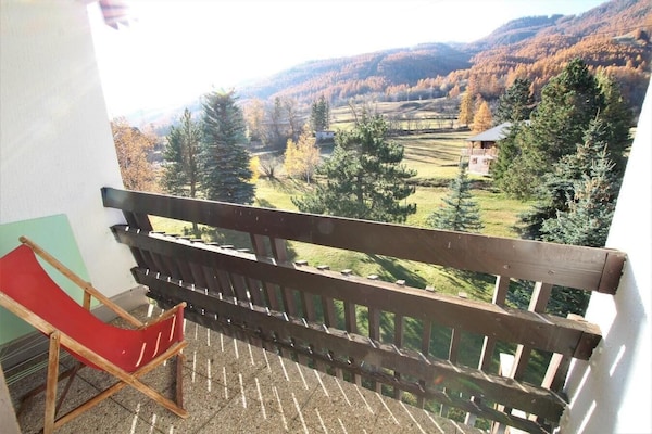 3.o Piso, Balcón, Parking, Local Para Esquís, 28m², Serre Chevalier - La Salle-les-Alpes