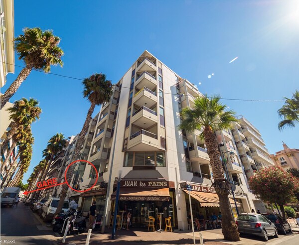 Studio-city-604-ensuite With Bath-garden View - Juan-les-Pins