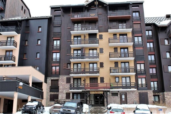 50m Du Centre Station, 4ème éTage, Vue Montagne, Piscine, Balcon, Télévision, Casier à Ski, 20m² - Risoul