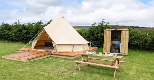 Bell Tent With Separate Own Kitchen Pet Friendly - St Agnes