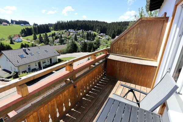 Doppelzimmer - 20m² Mit Balkon-traumhafte Aussicht - Schönwald im Schwarzwald