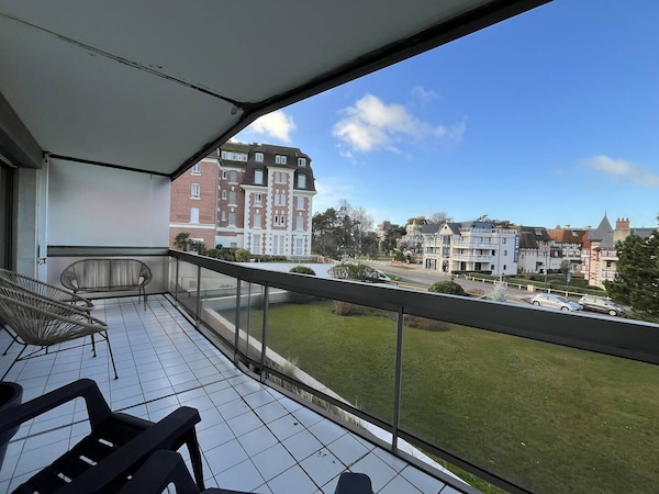 Magnificent T2-cabin In "Le Prince De Galles" Residence - Sainte-Cécile Plage