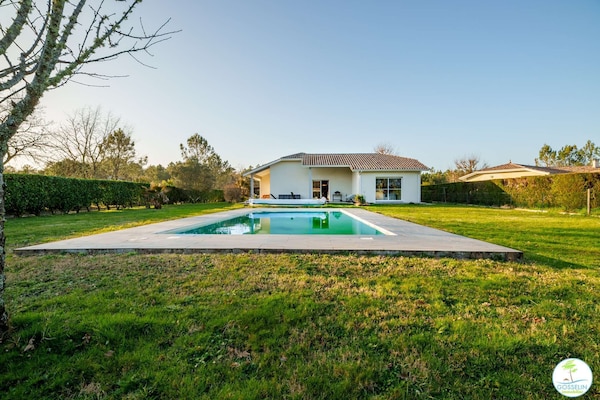 Magnifique Villa Pour 10 Personnes à Parentis En Born - Parentis-en-Born