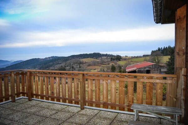 Homerez - Chalet Familial à Vagney + Jardin Et Terrain De Bowling - 