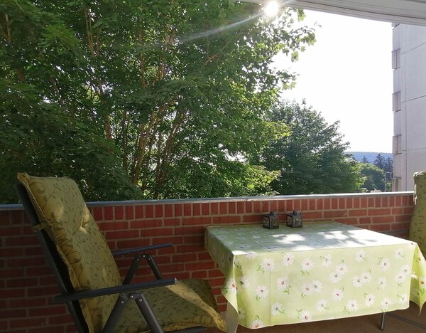 Rental-family-private Bathroom-balcony - Hahnenklee