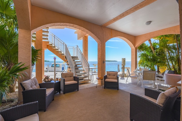 Slow M'ocean #54 - Oceanfront Home - Cudjoe Key - Big Pine Key, FL