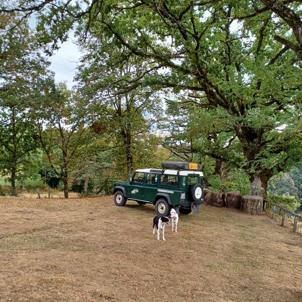 Camping In Rooftent  Landrover Defender - Corrèze