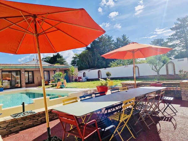 Villa Des Plages- Piscine Et Spa Privatifs-14pers - Olonne-sur-Mer