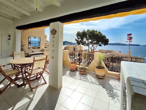 A3527 Ferienwohnung Mit Meerblick Für 2 Personen In Cala Fornells - Cala Fornells