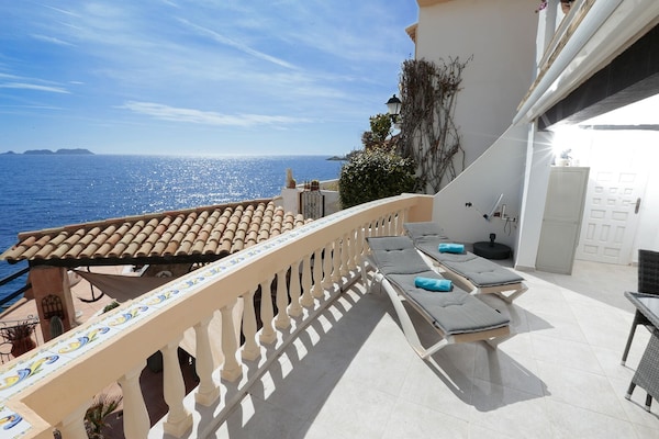A3013 Meerblickwohnung In 2. Meereslinie Für 4 Personen In Cala Fornells - Cala Fornells