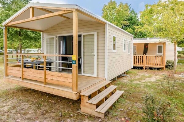 Camping 4 éToiles - Piscine  - Eebif0 - Biscarrosse