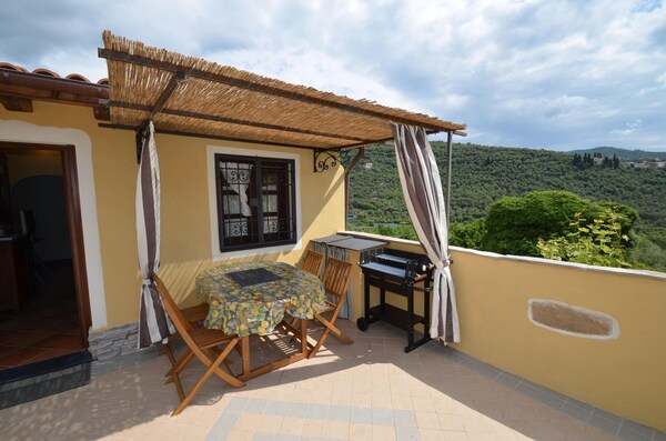 Romantic Apartment With Large Terrace In Panoramic Position In The Green - San Lorenzo al Mare