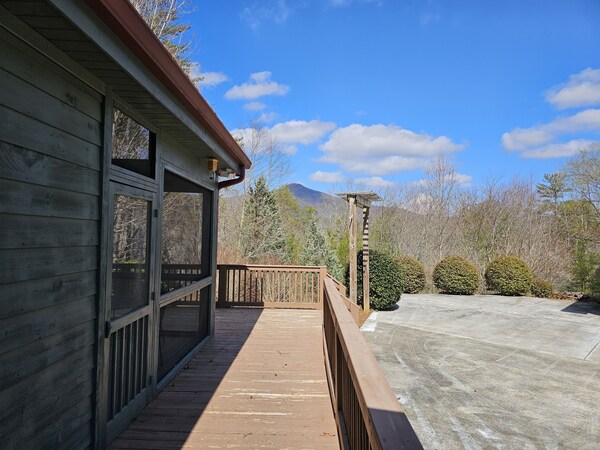 Beautiful 2 Br, Mtn Views, Hot Tub, Screened Porch, Fiber Optic Internet - Clarkesville, GA