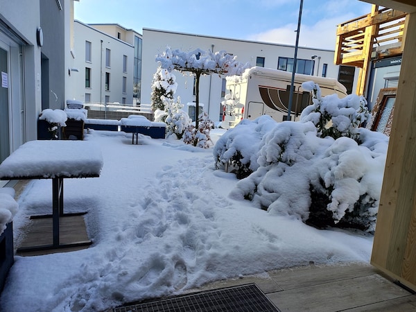 Gästehaus Stock - Zimmer "Bäckerstüble" Liegt Nach Vorne Zur Straße - Friedrichshafen