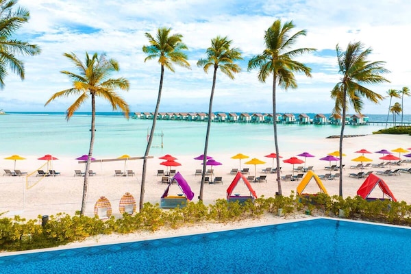 Hard Rock Maldives, Platinum Overwater Villa, Terrace, Lagoon Access - Maldives