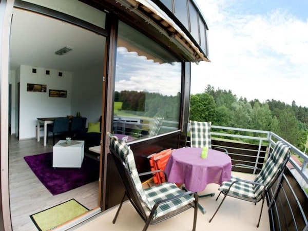 App 5/38 - Moderns Appartement Mit Balkon Und Bergblick - Ferienappartements - Seeg