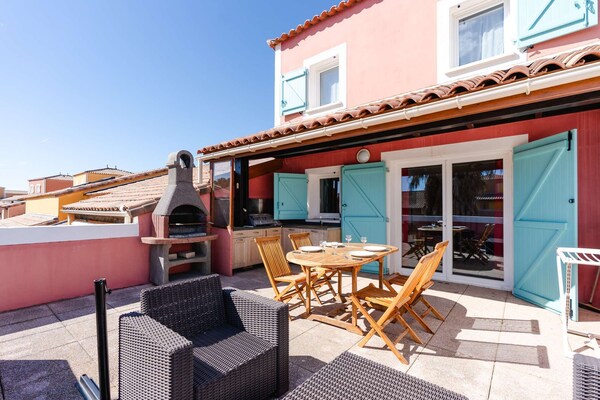 Ps-48 Air-conditioned House With Summer Kitchen And Wifi Included - Narbonne