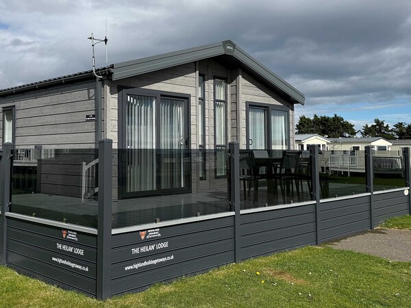3 Bedroom -Luxus-lodge-ensuite-blick Auf Den Wald - Schottland