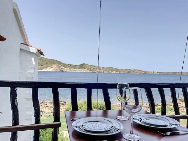 P107-appartement-vue Plage-salle De Bain Privée Séparée - Minorque