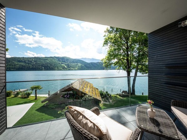 Double Room Seensucht With Xxl Balcony - Villa Postillion Am See - Spittal an der Drau