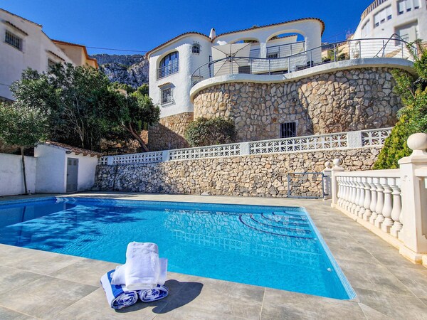 Villa-baño En La Habitacion-lujoso-vista Al Mar-bona Vista Calpe - Benisa