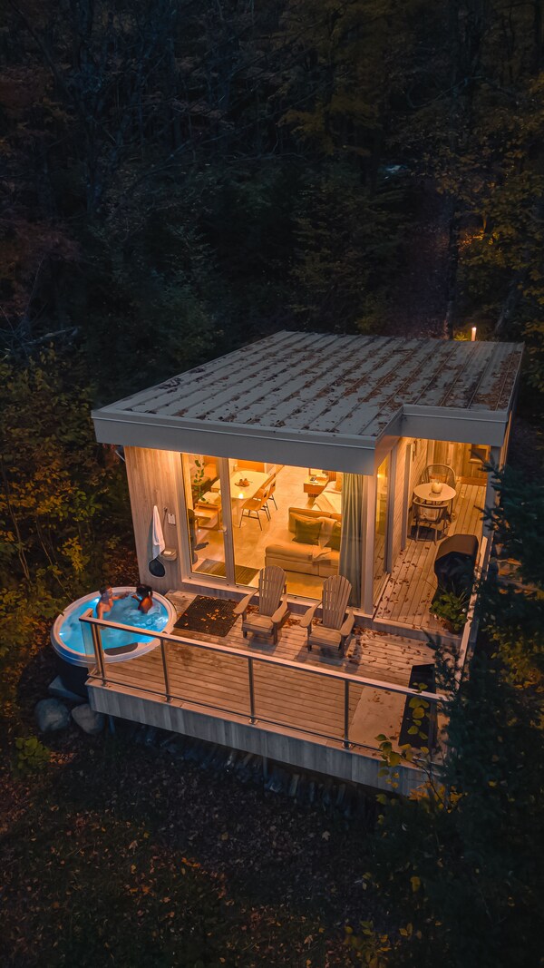 Nöge 02 : Cabin In Nature With Private Spa And Sauna - Québec