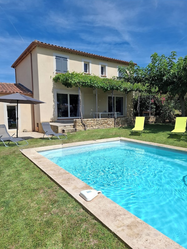 Villa Leis Moelos à 5 Minutes à Pieds Du Centre Du Village - Beaumes-de-Venise