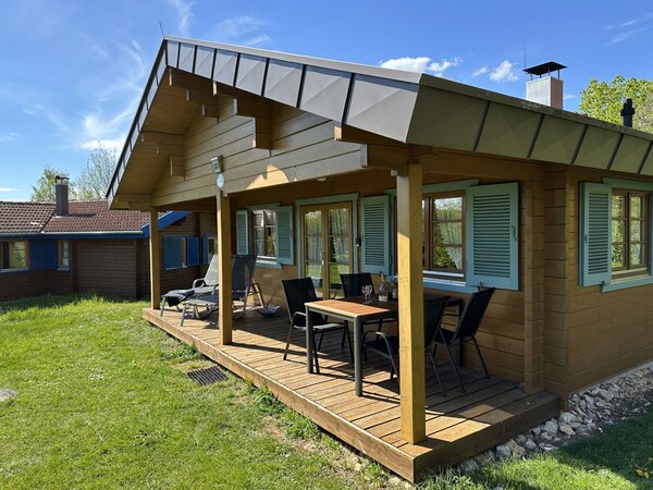 Ltd-105 Holzblockhaus Für 4 Personen Mit Südterrasse - Ferienpark Lauterdörfle 1.1 - Riedlingen