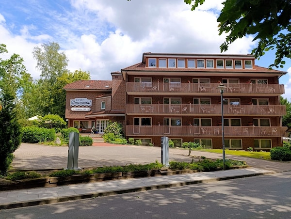 Einzelzimmer Balkon - Hotel Ilmenautal - Bad Bevensen