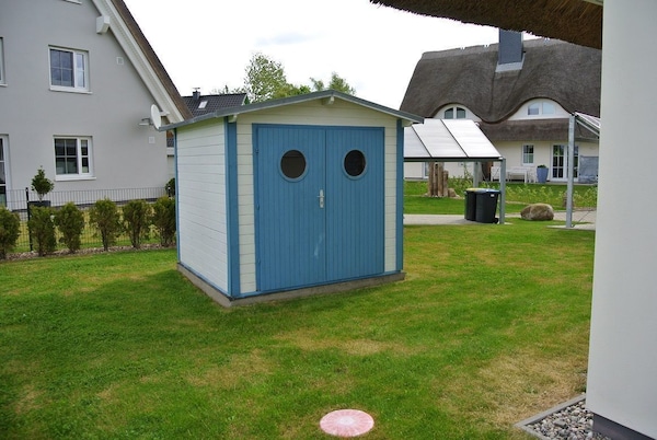 Reetdachhaus We 01 Hus Sabine - Ferienhaushälfte - Bad Doberan