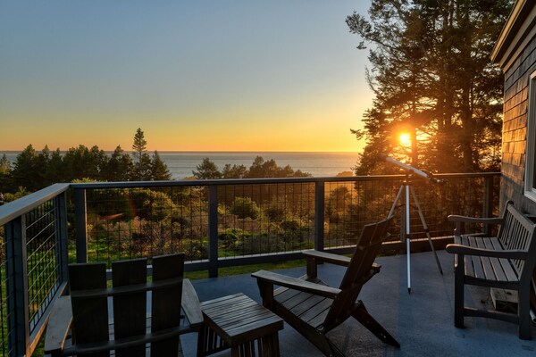 Stellar Views From This Hillside Home - Sea Ranch, CA