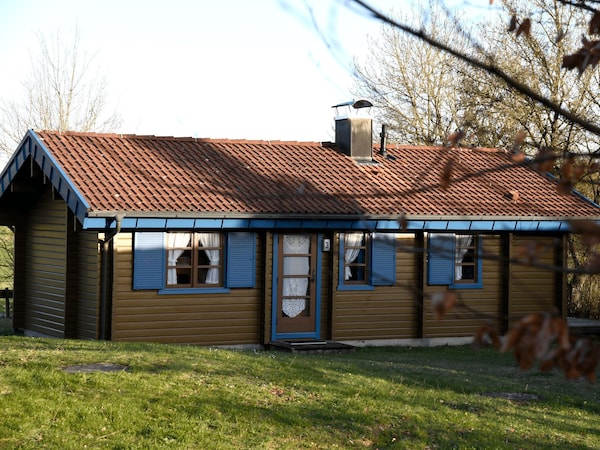Ltd-03 Holzblockhaus Mit Sw-terrasse Für 4 P. Mit Haustier - Ferienpark - Hayingen