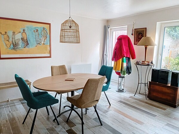 Charmante Villa En Pierre, Proche Plage, Cheminée, Cuisine éQuipée, Jardin Clos, Expo Sud - Ouistreham