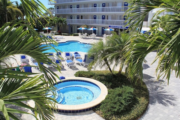 Resort View Villa With Balcony 2 Queen Beds At Rumfish Beach Resort - St. Pete Beach, FL