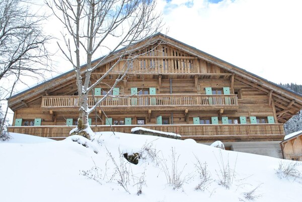 Apartment 'Chalet Cépage - 14 Pers' With Mountain View, Private Terrace And Wi-fi - Abondance