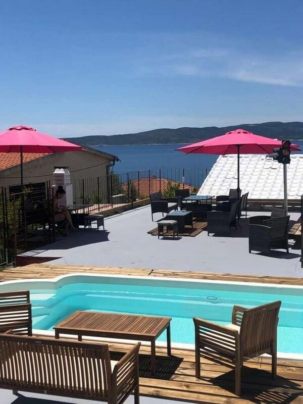 Eenkamerappartement Met Terras En Uitzicht Op Zee Brela, Makarska (A-22910-d) - Brela