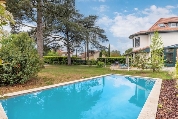 Green Place - Magnifique Maison Avec Piscine - Parc de la Tête d'Or - Lyon